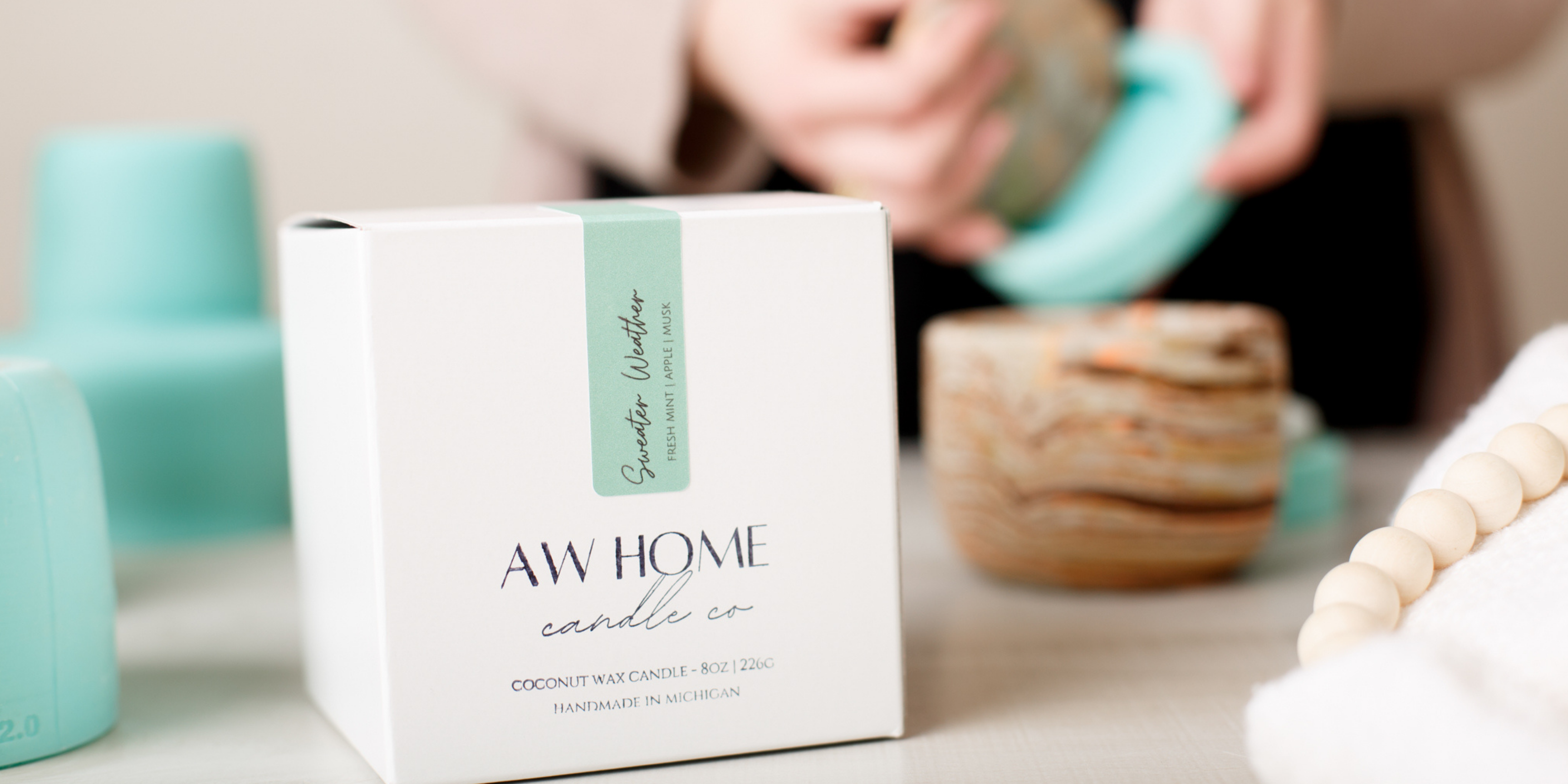 Small Business Spotlight | AW Home Candle Co – WENVIA
